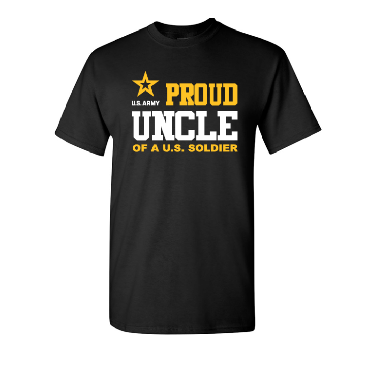 US Army Proud Uncle (Black) | Uncle | Oak and Liberty