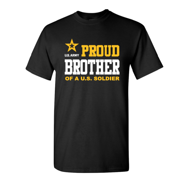 US Army Proud Brother (Black) | Brother | Oak and Liberty