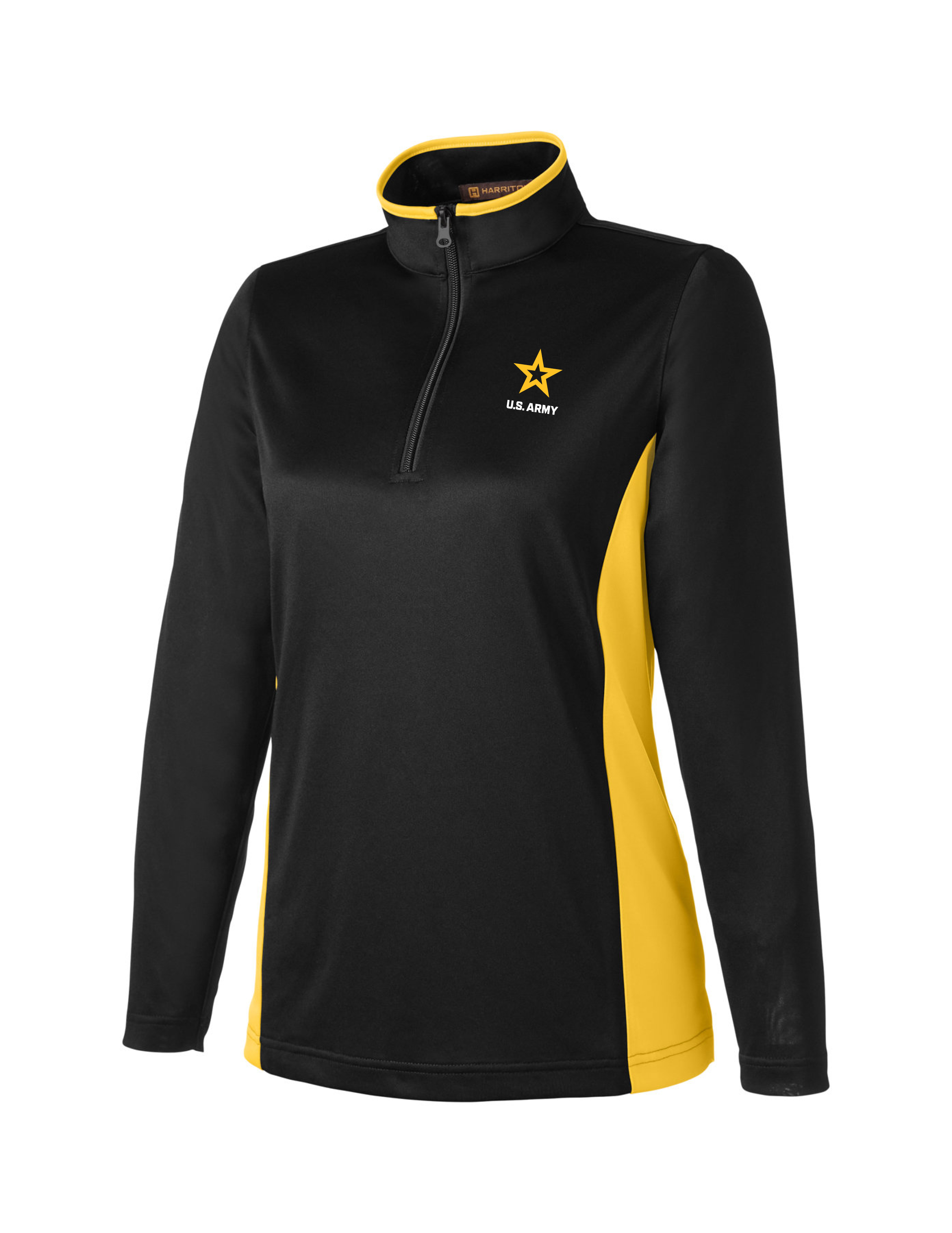 U.S. Army Quarter Zip LADIES (Black) – Oak and Liberty