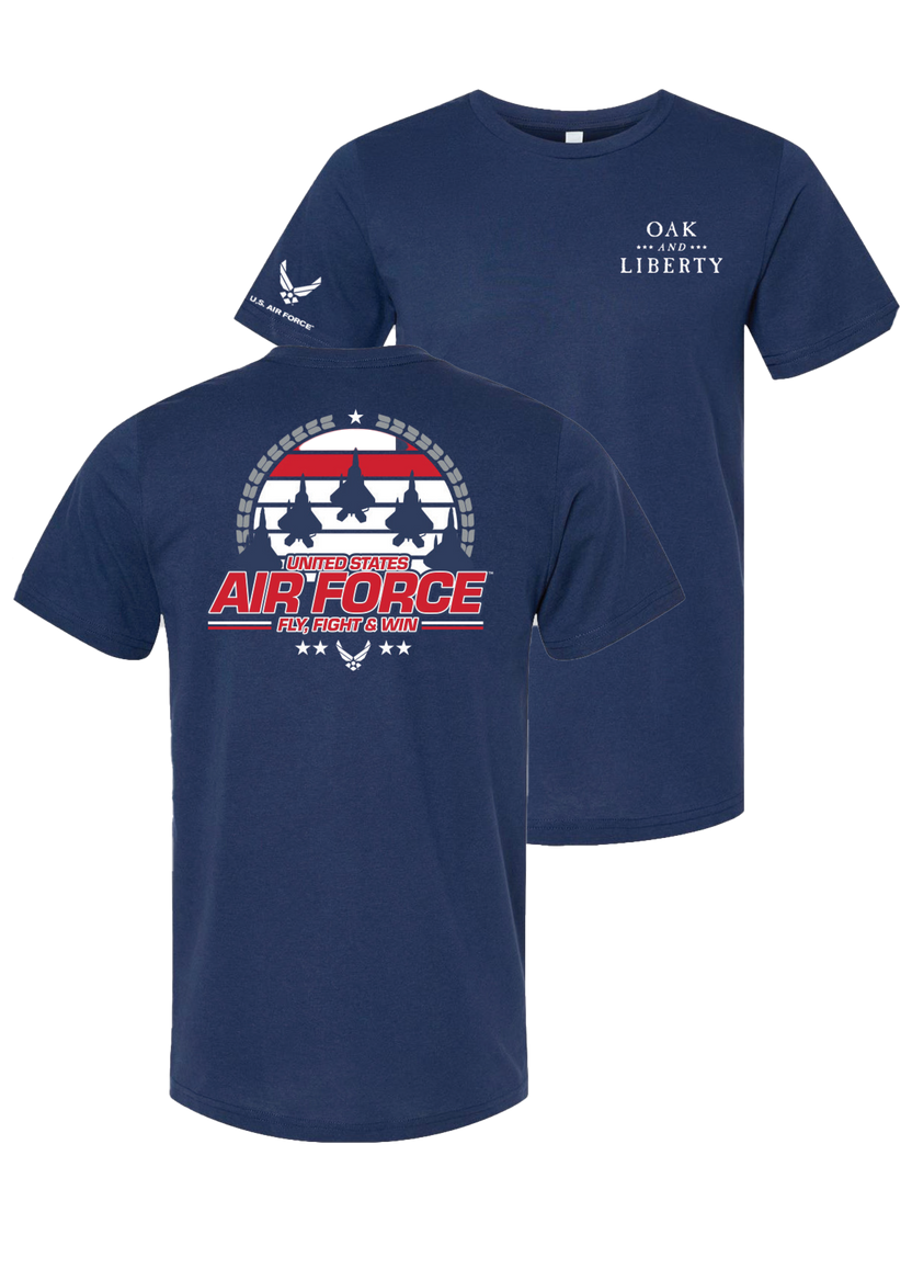 Licensed USAF T-Shirts – Oak and Liberty